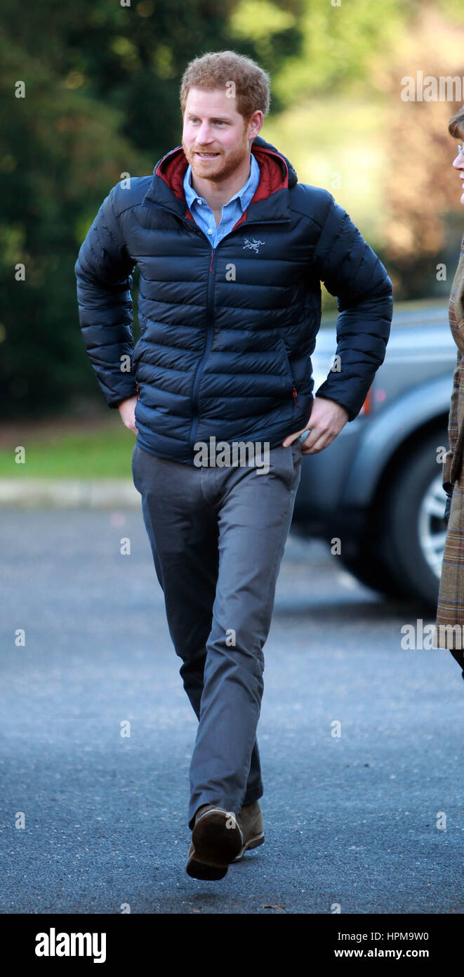 Prince Harry visits Help for Heroes Recovery Centre, Tedworth House ...