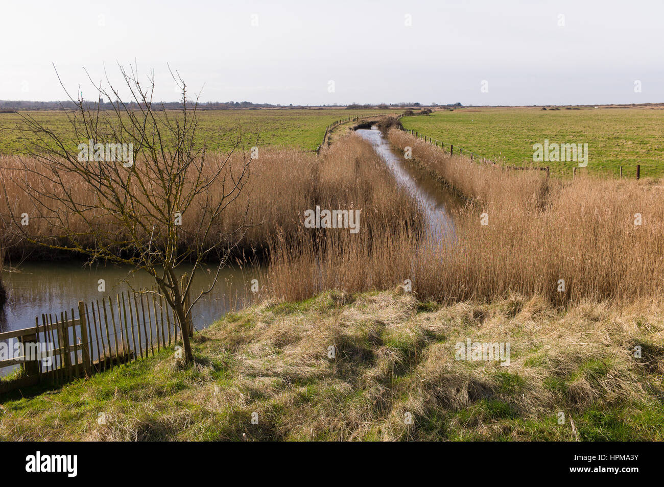 Norfolk Coastal Path Views Stock Photo - Alamy