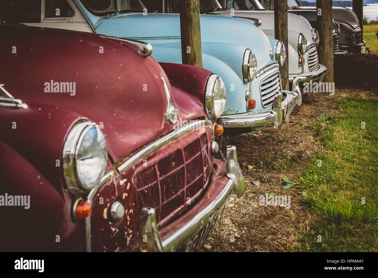 Rusty Morris Minors 1100 Stock Photo - Alamy