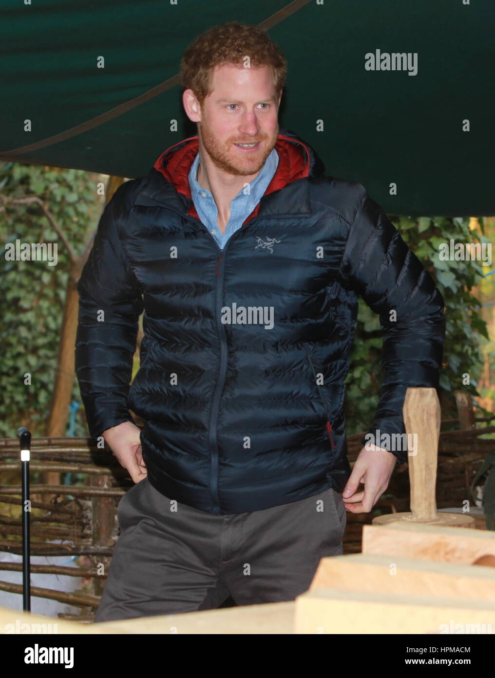 Prince Harry visits Help for Heroes Recovery Centre, Tedworth House ...
