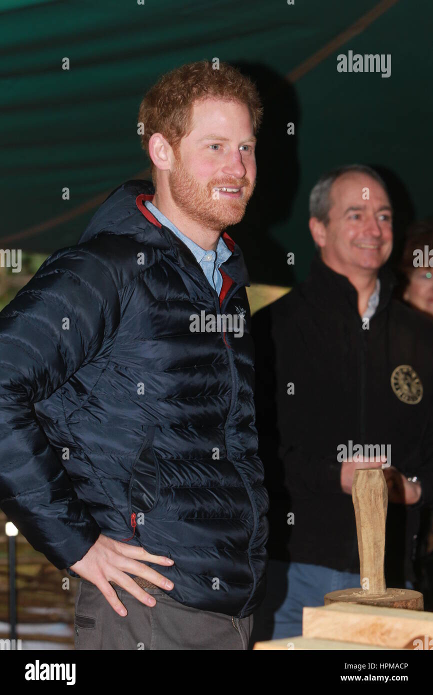 Prince Harry visits Help for Heroes Recovery Centre, Tedworth House ...