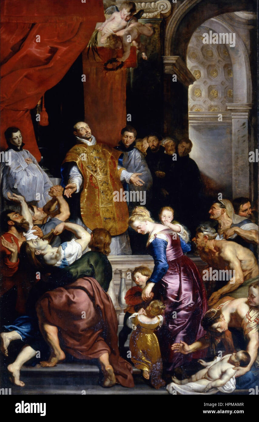 Peter Paul Rubens - Miracles of St Ignatius Stock Photo - Alamy