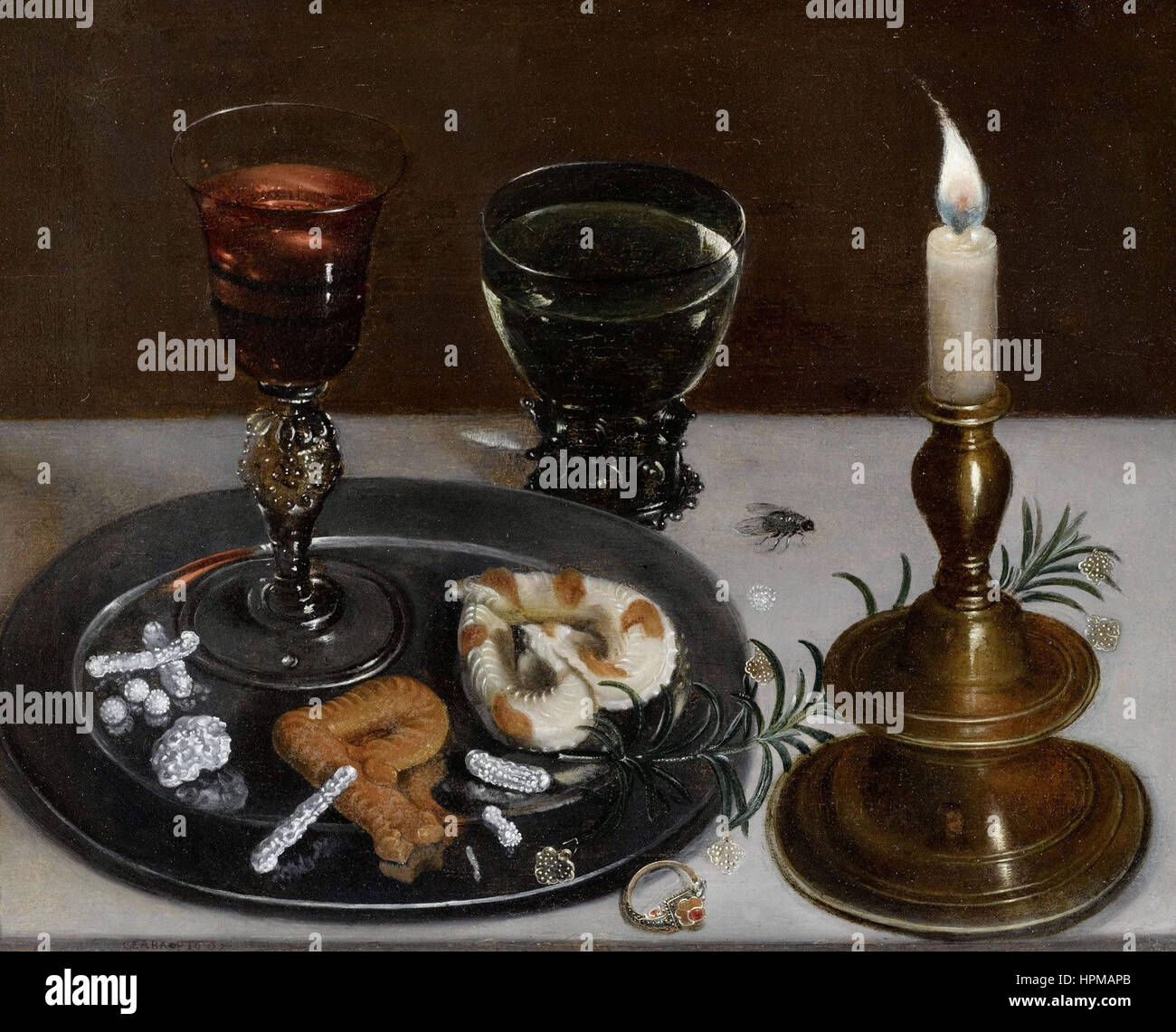 Clara Peeters Still Life Stock Photo - Alamy