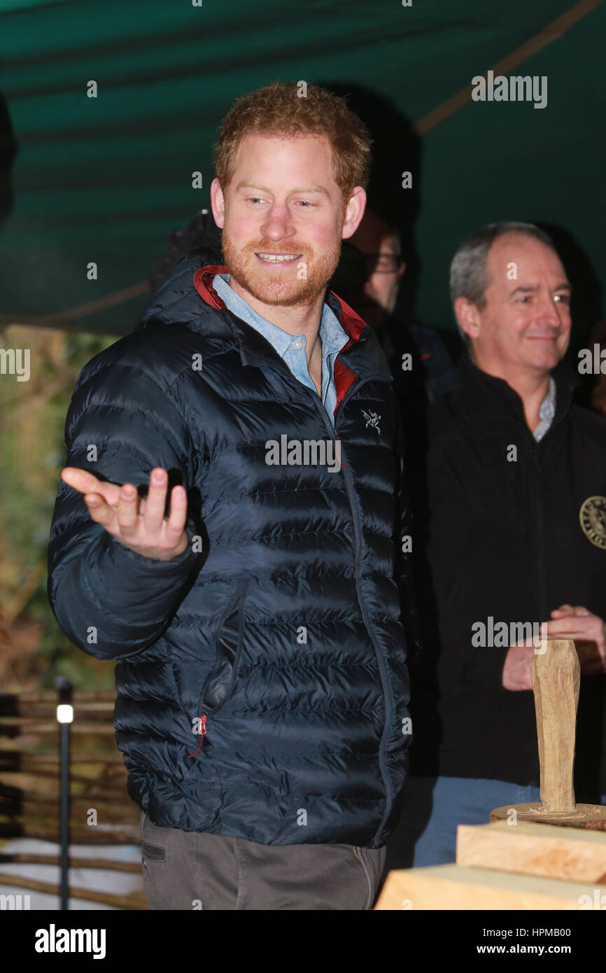 Prince Harry visits Help for Heroes Recovery Centre, Tedworth House ...