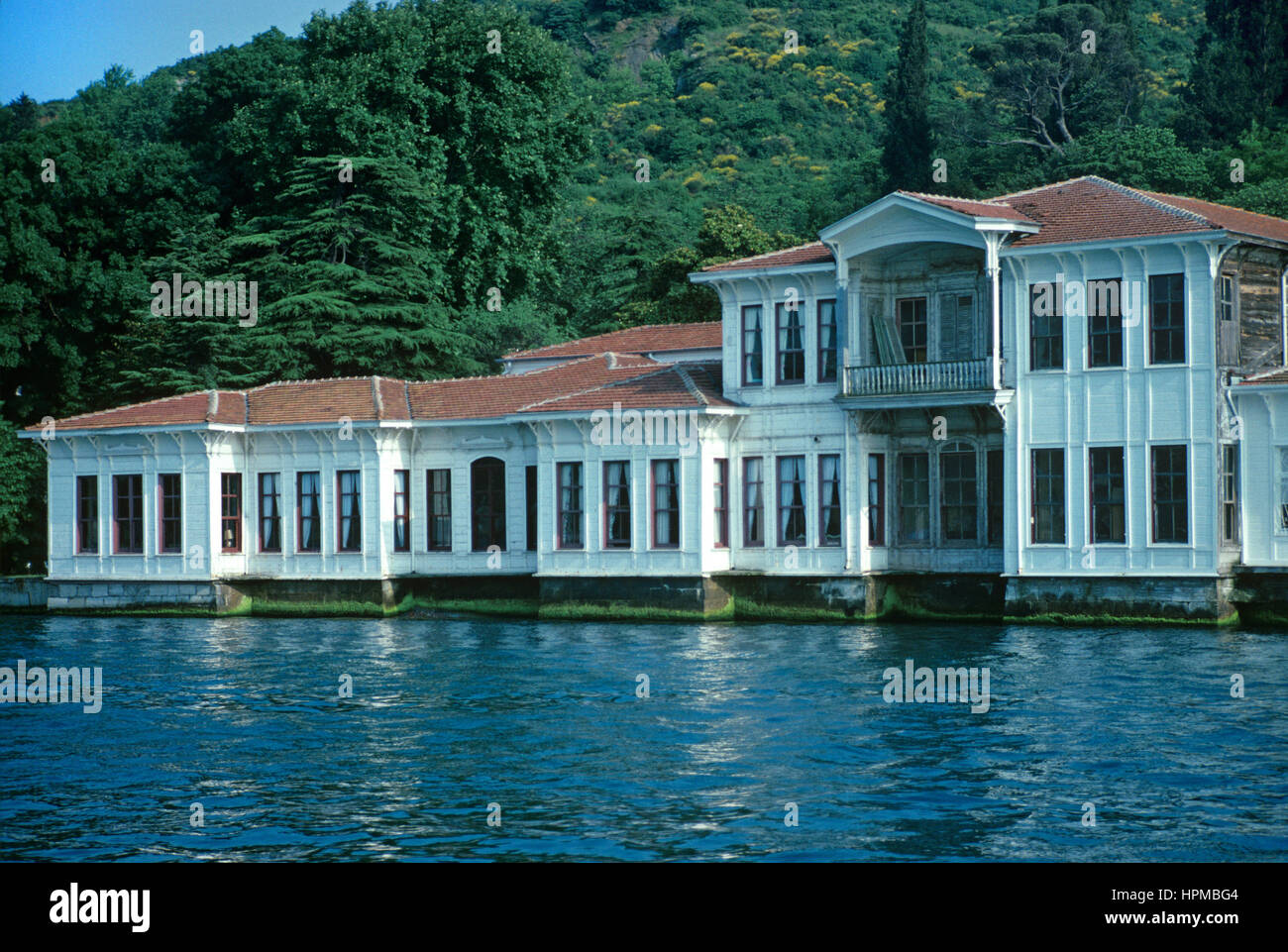 Kibrisli Yali (c18th) a Seafront Ottoman Mansion or Sumer Palace on the ...