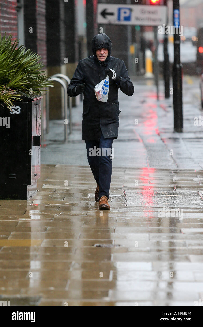 Wind storm rain torrential city town hi-res stock photography and ...
