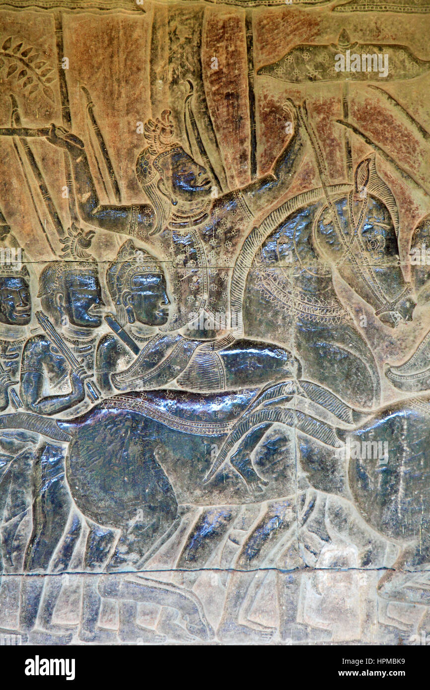 Suryavarman ii angkor wat hi-res stock photography and images - Alamy