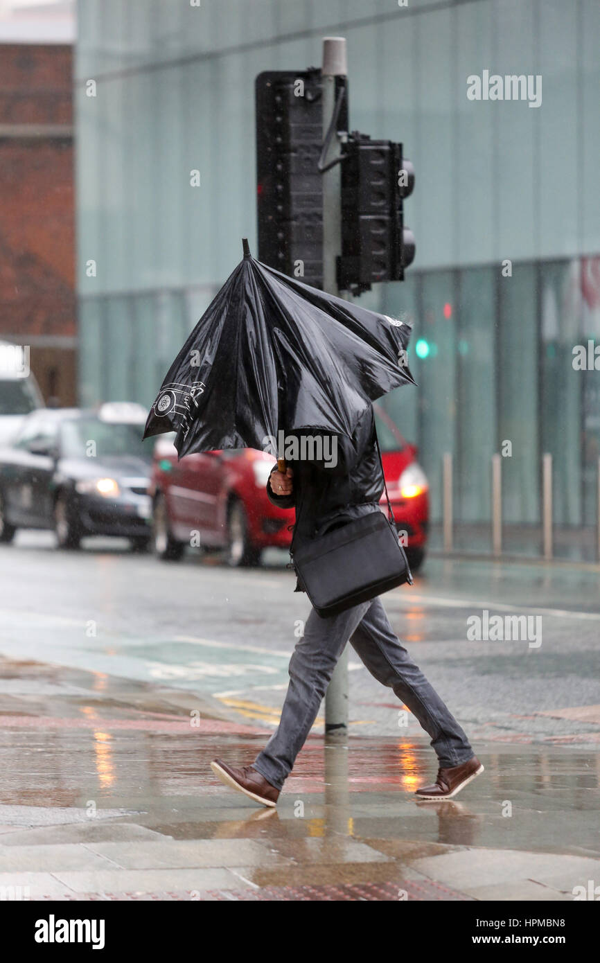 Wind storm rain torrential city town hi-res stock photography and ...
