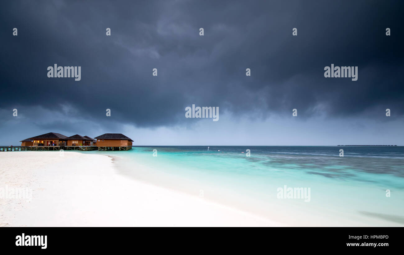 Maldives storm hi-res stock photography and images - Alamy