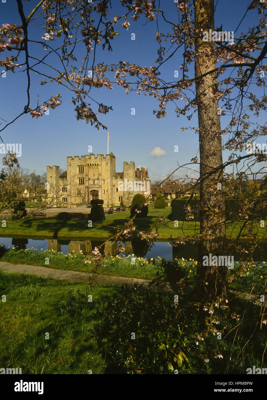Springtime at Hever Castle, Kent, England, UK Stock Photo - Alamy