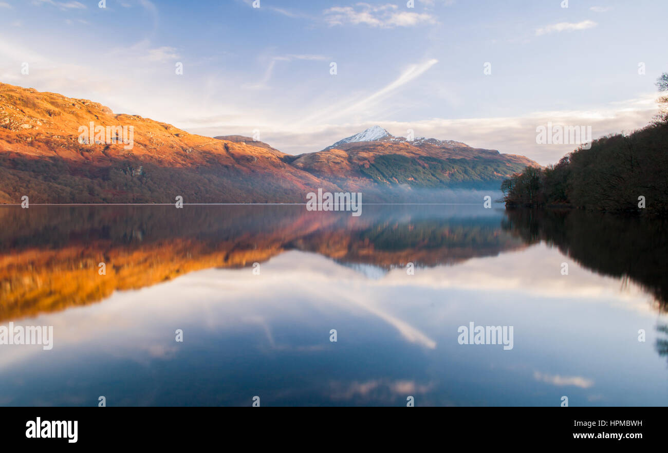Loch Lomond Sunset Scotland Stock Photo - Alamy
