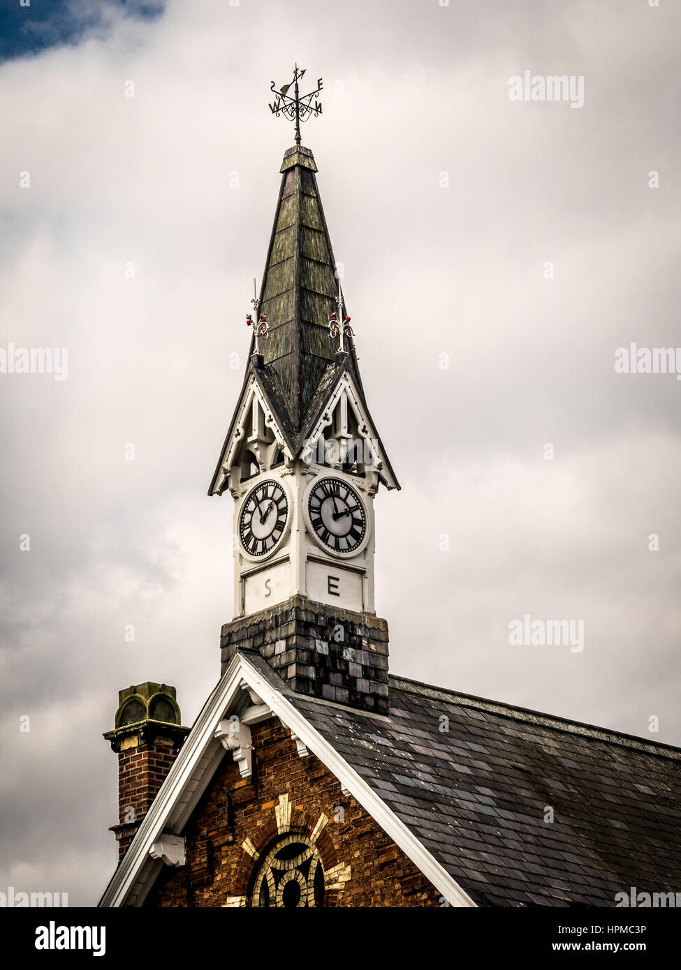 Clock Tower, Easingwold, Yorkshire, UK Stock Photo - Alamy