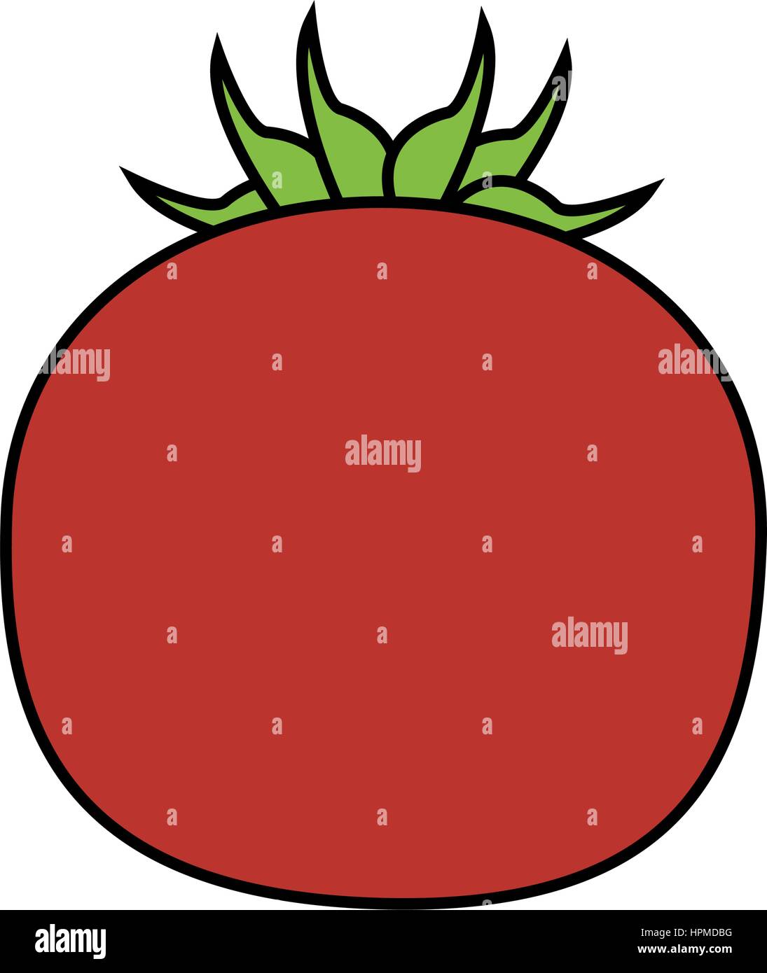 red tomato icon image Stock Vector Image & Art - Alamy