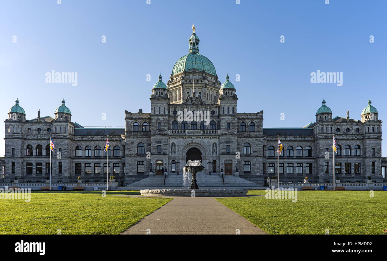 British columbia provincial capital victoria hi-res stock photography ...