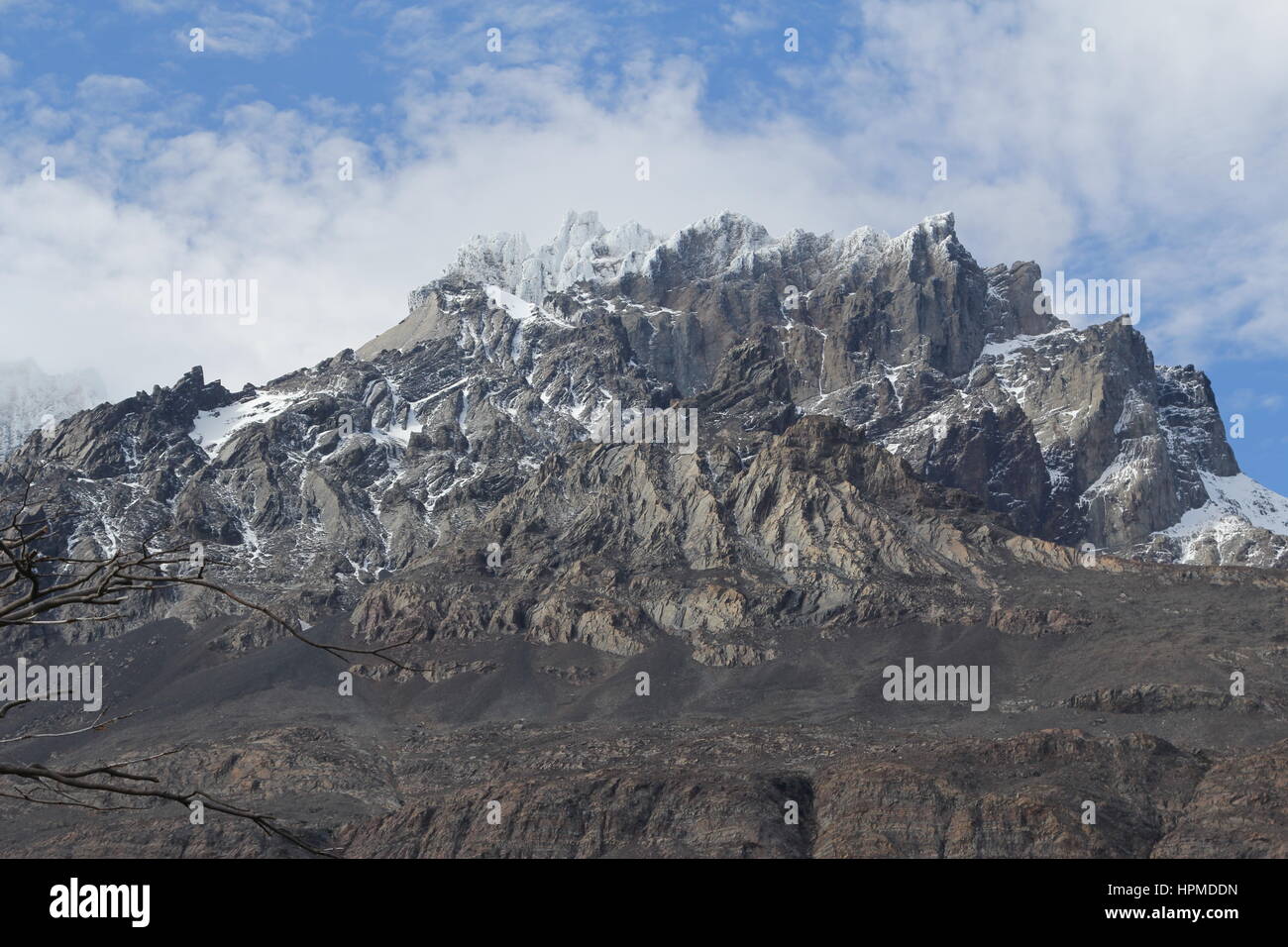 Hiking along the Torres Del Paine W Trail, Chile Stock Photo - Alamy