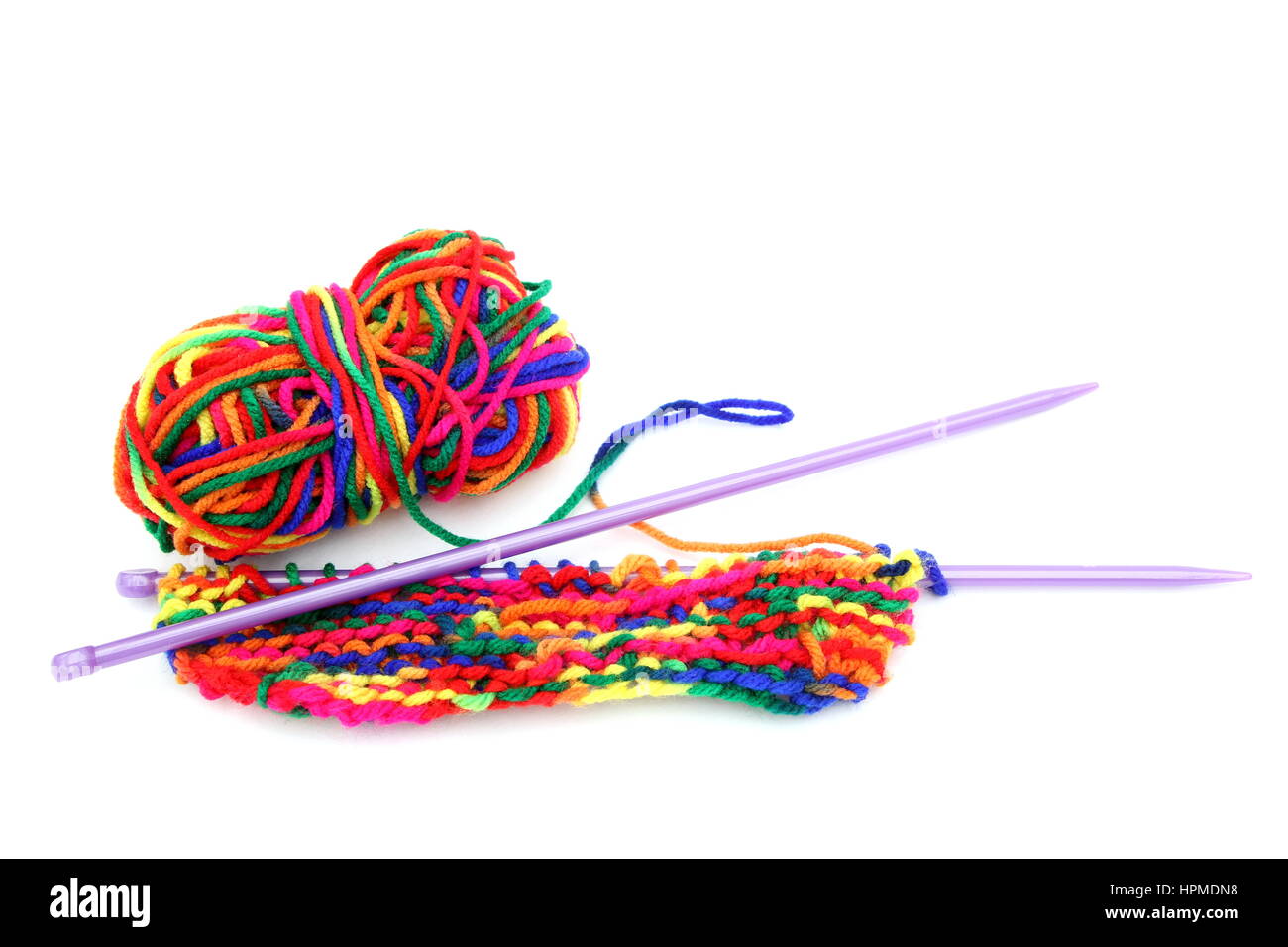 Bright coloured wool hi-res stock photography and images - Alamy