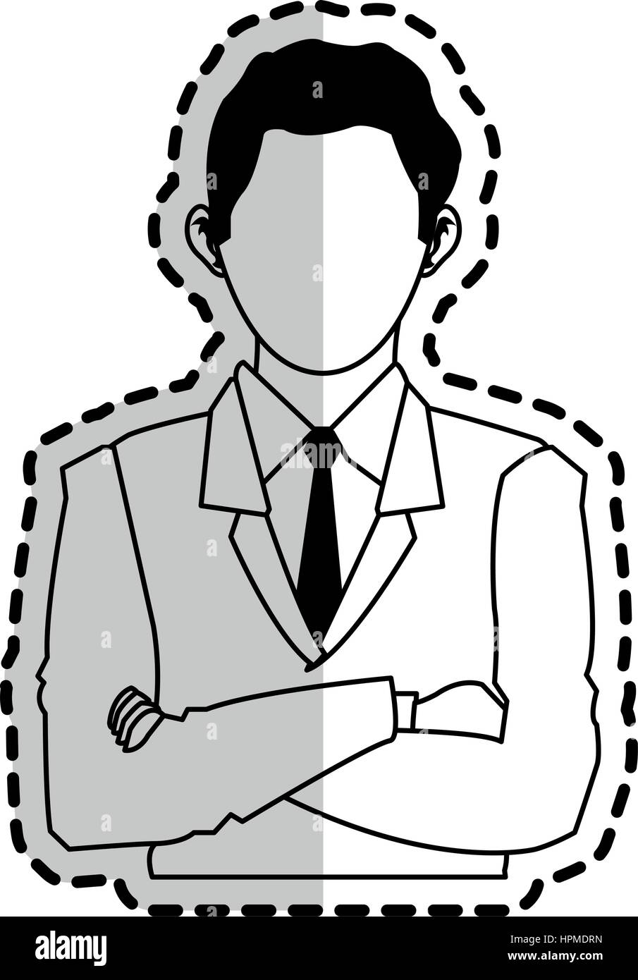 faceless businessman icon image Stock Vector Image & Art - Alamy