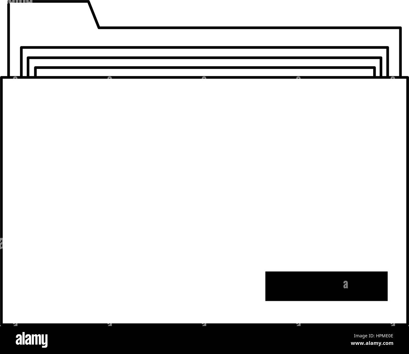 file folder icon image Stock Vector Image & Art - Alamy