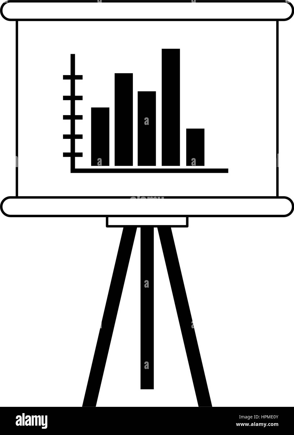 graph chart icon image Stock Vector Image & Art - Alamy