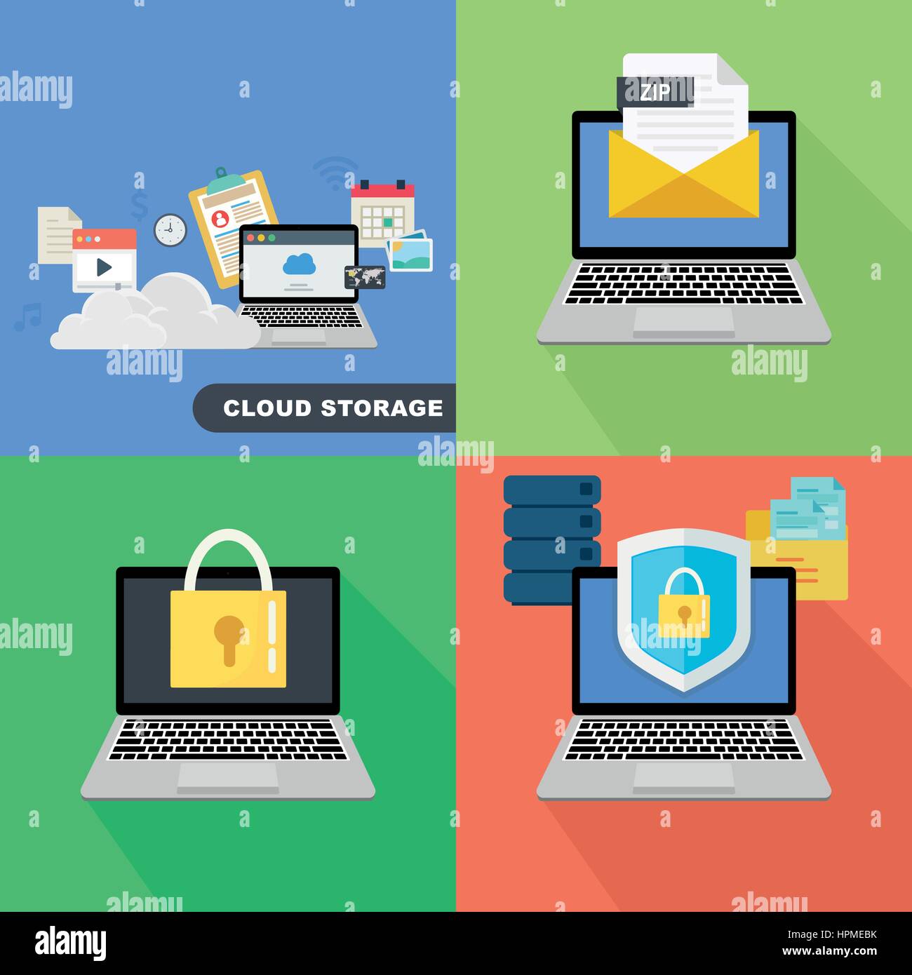 Vector seo infographic man Stock Vector Images - Alamy