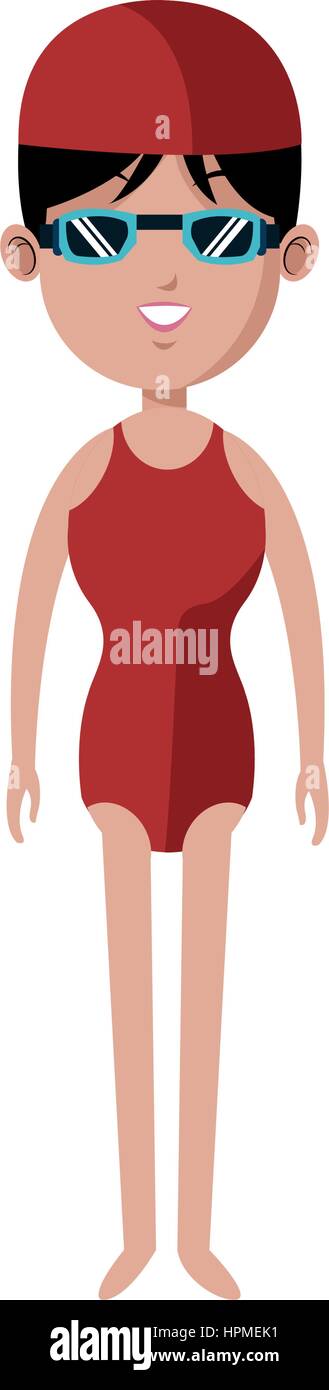 swimmer cartoon icon image Stock Vector Image & Art - Alamy