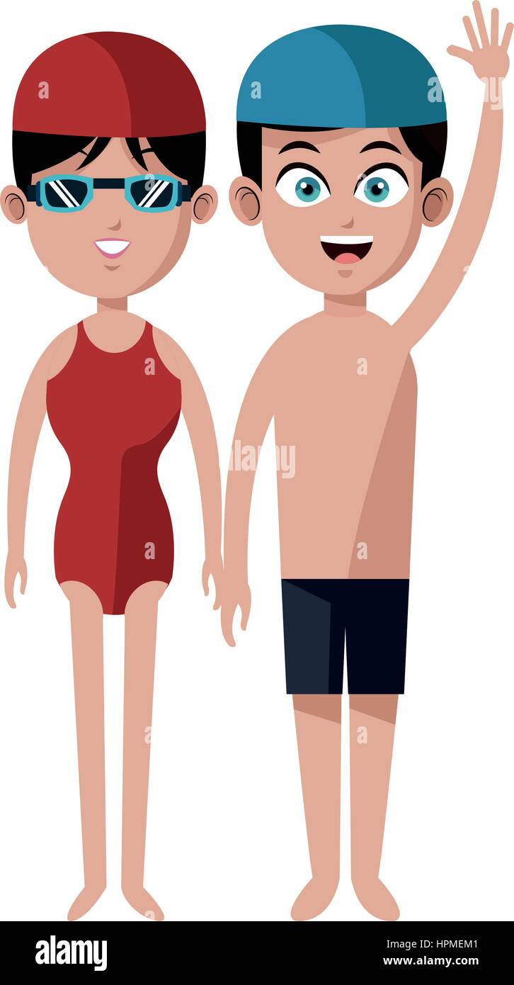 swimmer cartoon icon image Stock Vector Image & Art - Alamy