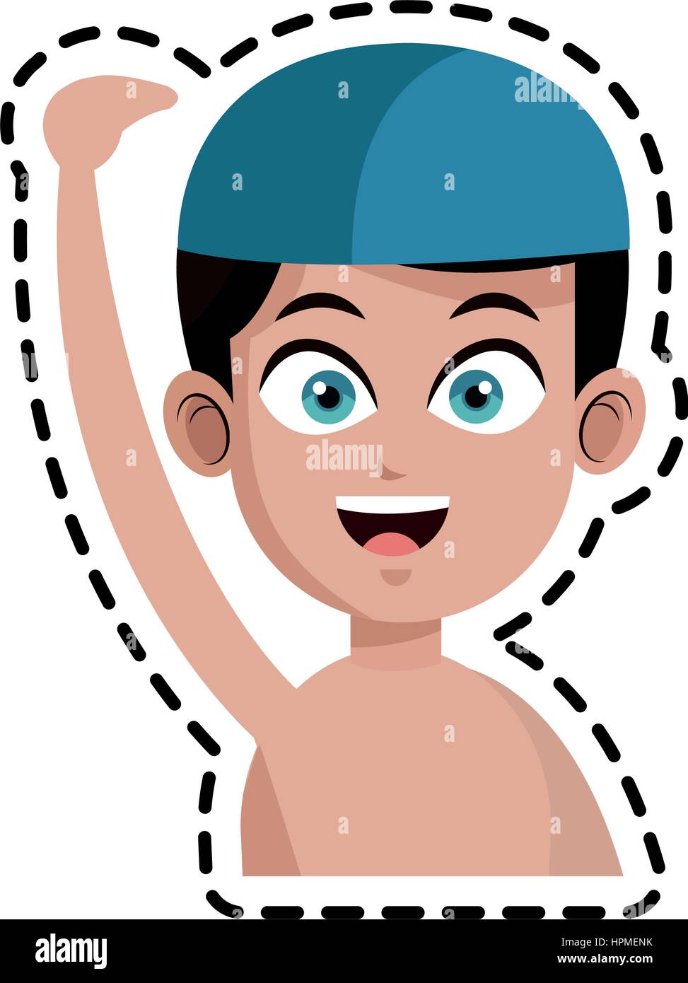 swimmer cartoon icon image Stock Vector Image & Art - Alamy
