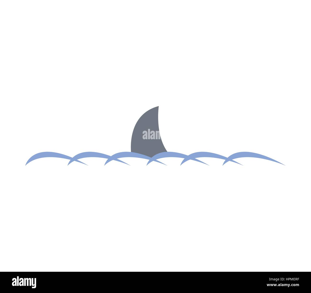 Shark fin icon Stock Vector Image & Art - Alamy