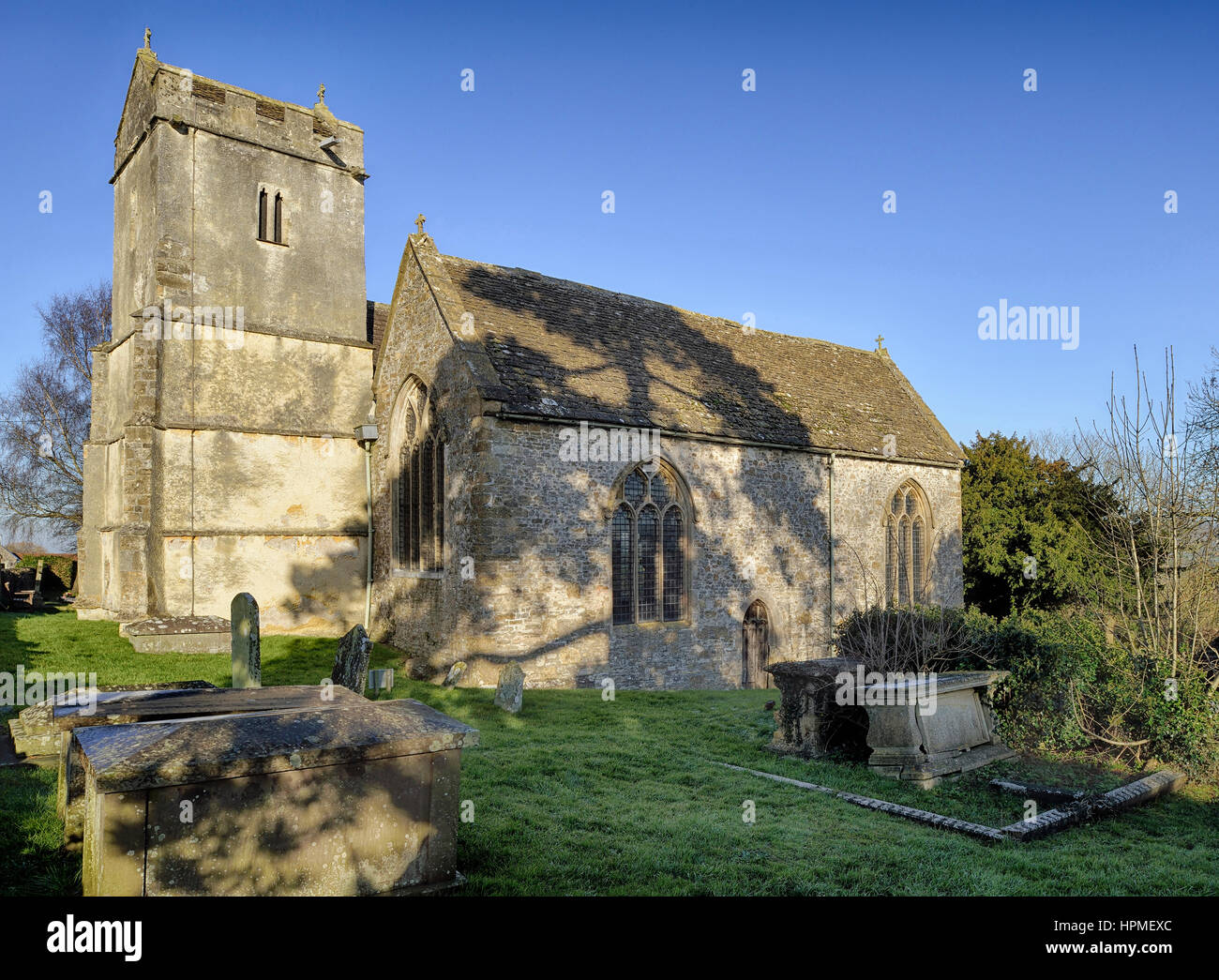 St James Chuch, Chuch End, Charfield, Gloucestershire Stock Photo - Alamy