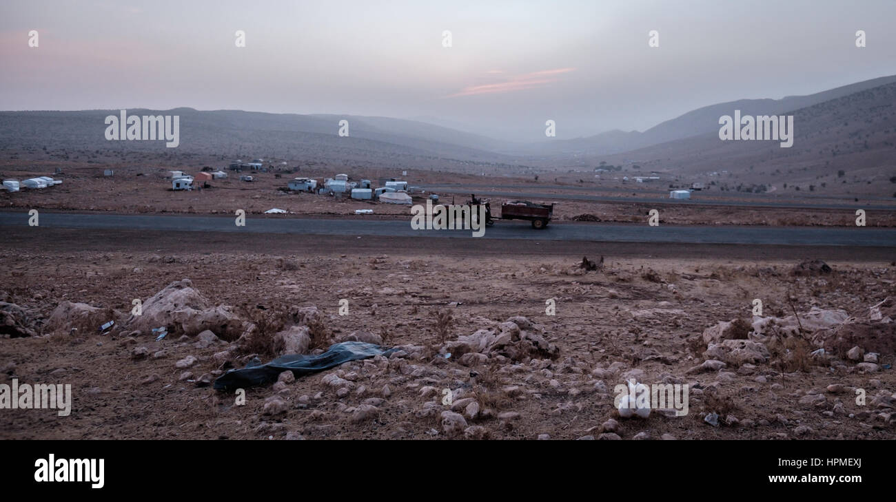 Inside the hidden valley ontop of Sinjar mountain over the City of ...