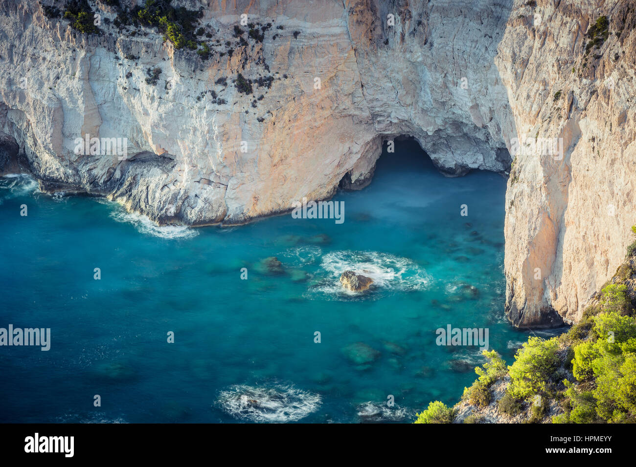 Mountain landscape, Zakynthos Stock Photo - Alamy