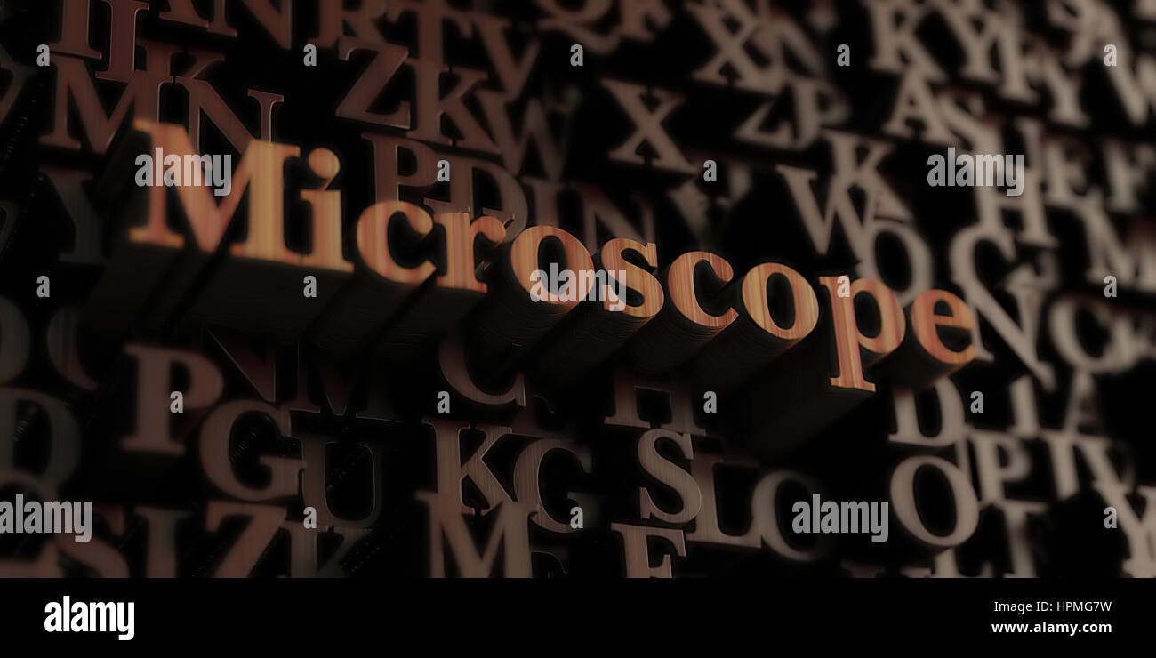 Microscope letter a hi-res stock photography and images - Alamy