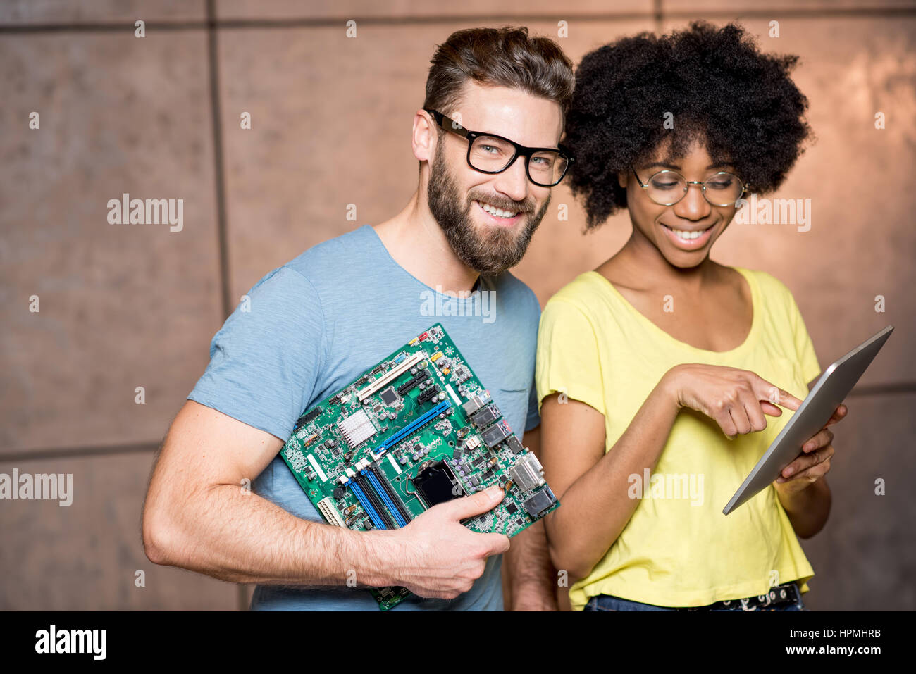 Engineer computer black motherboard hi-res stock photography and images - Alamy