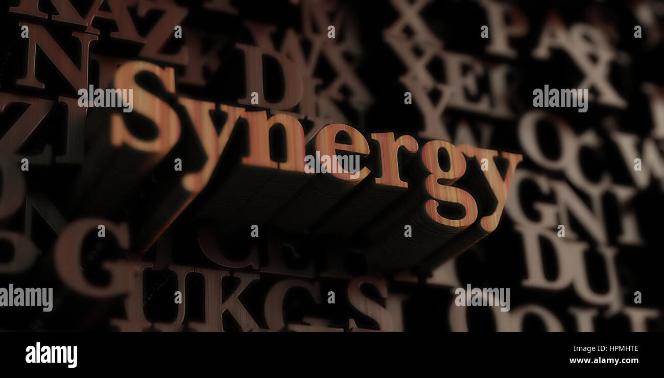 Synergy alphabet hi-res stock photography and images - Alamy