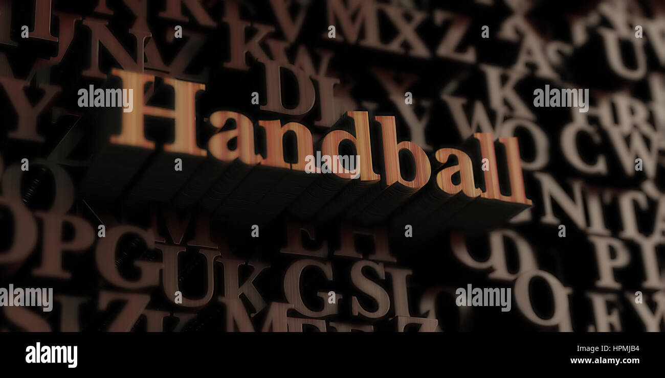 Handball advertisement hi-res stock photography and images - Alamy