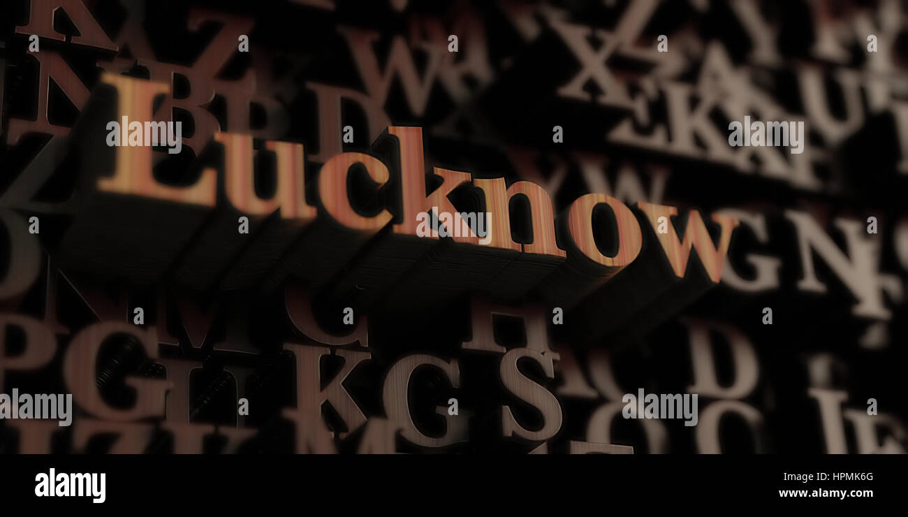 Lucknow text hi-res stock photography and images - Alamy