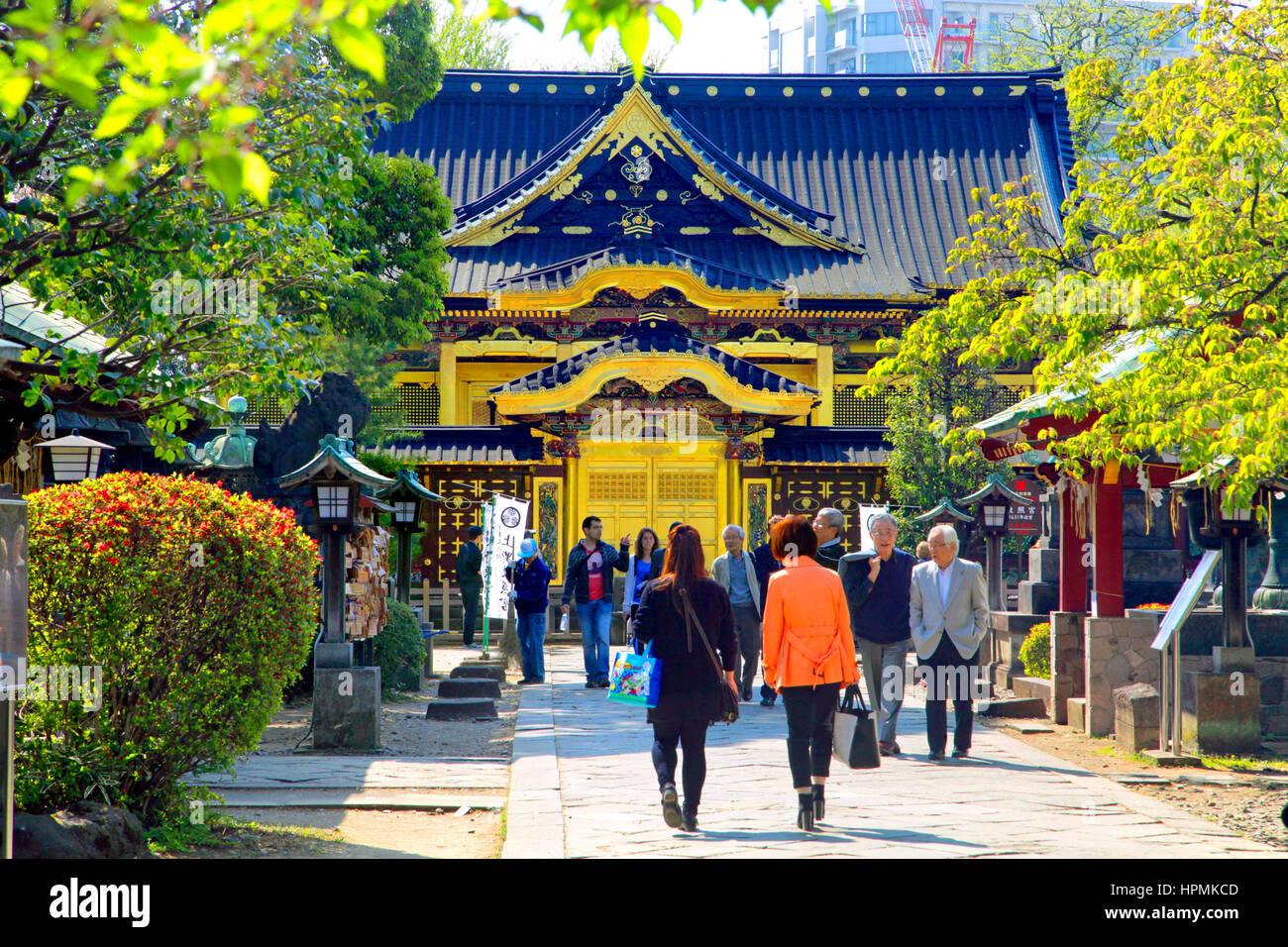 Ueno Toshogu Shinto Shrine Tokyo Japan Stock Photo - Alamy