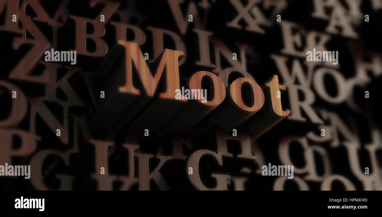 Moot - Wooden 3D rendered letters/message. Can be used for an online ...