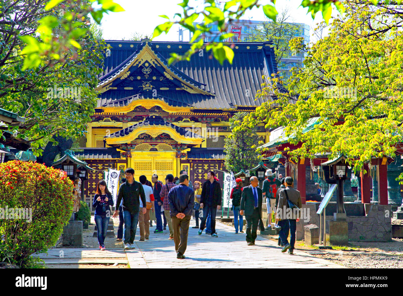 Ueno Toshogu Shinto Shrine Tokyo Japan Stock Photo - Alamy