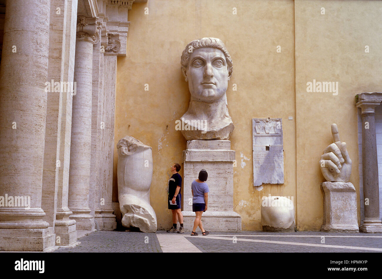 Capitoline museum statue female hi-res stock photography and images - Alamy