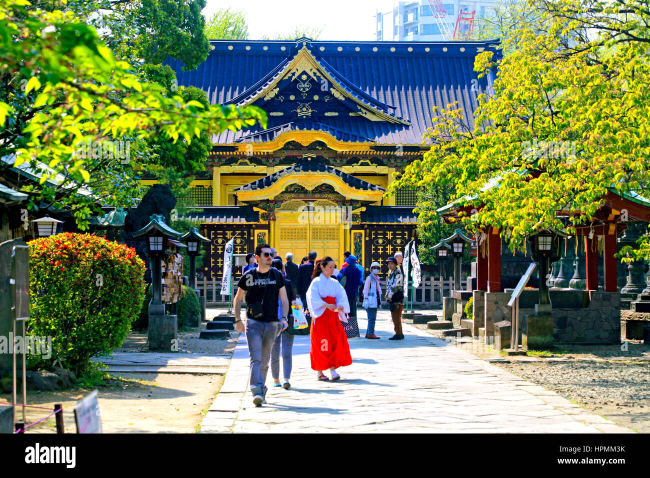 Ueno Toshogu Shinto Shrine Tokyo Japan Stock Photo - Alamy