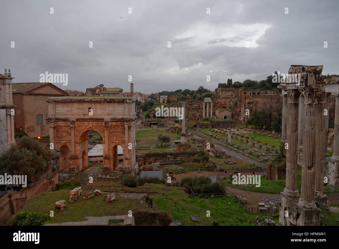 The great beauty of ancient Rome Stock Photo - Alamy