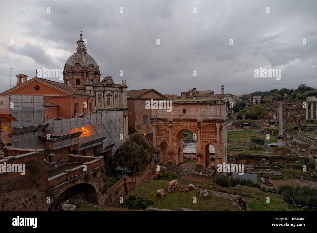 The great beauty of ancient Rome Stock Photo - Alamy