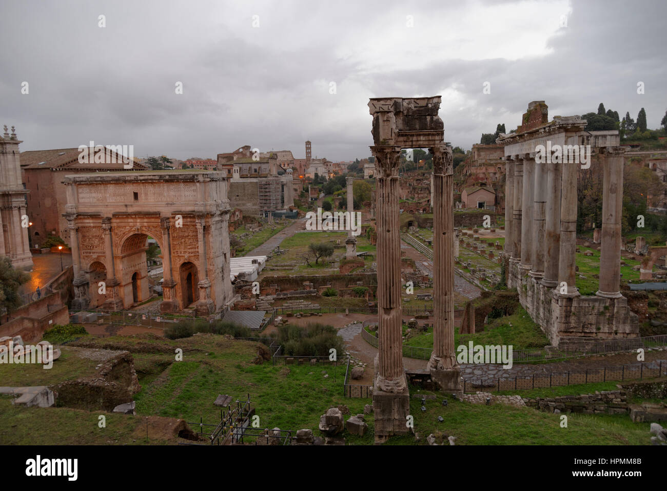 The great beauty of ancient Rome Stock Photo - Alamy