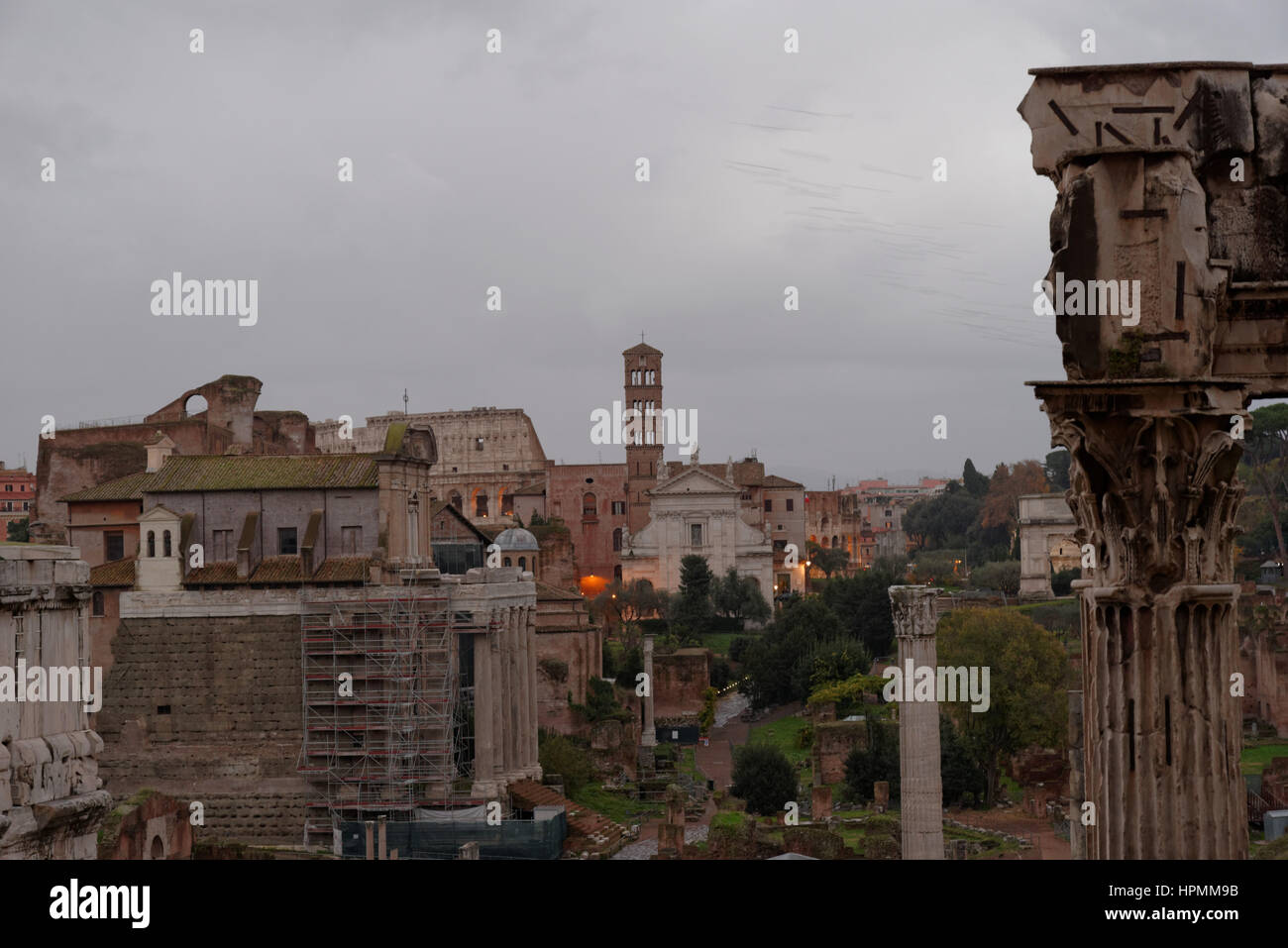 The great beauty of ancient Rome Stock Photo - Alamy