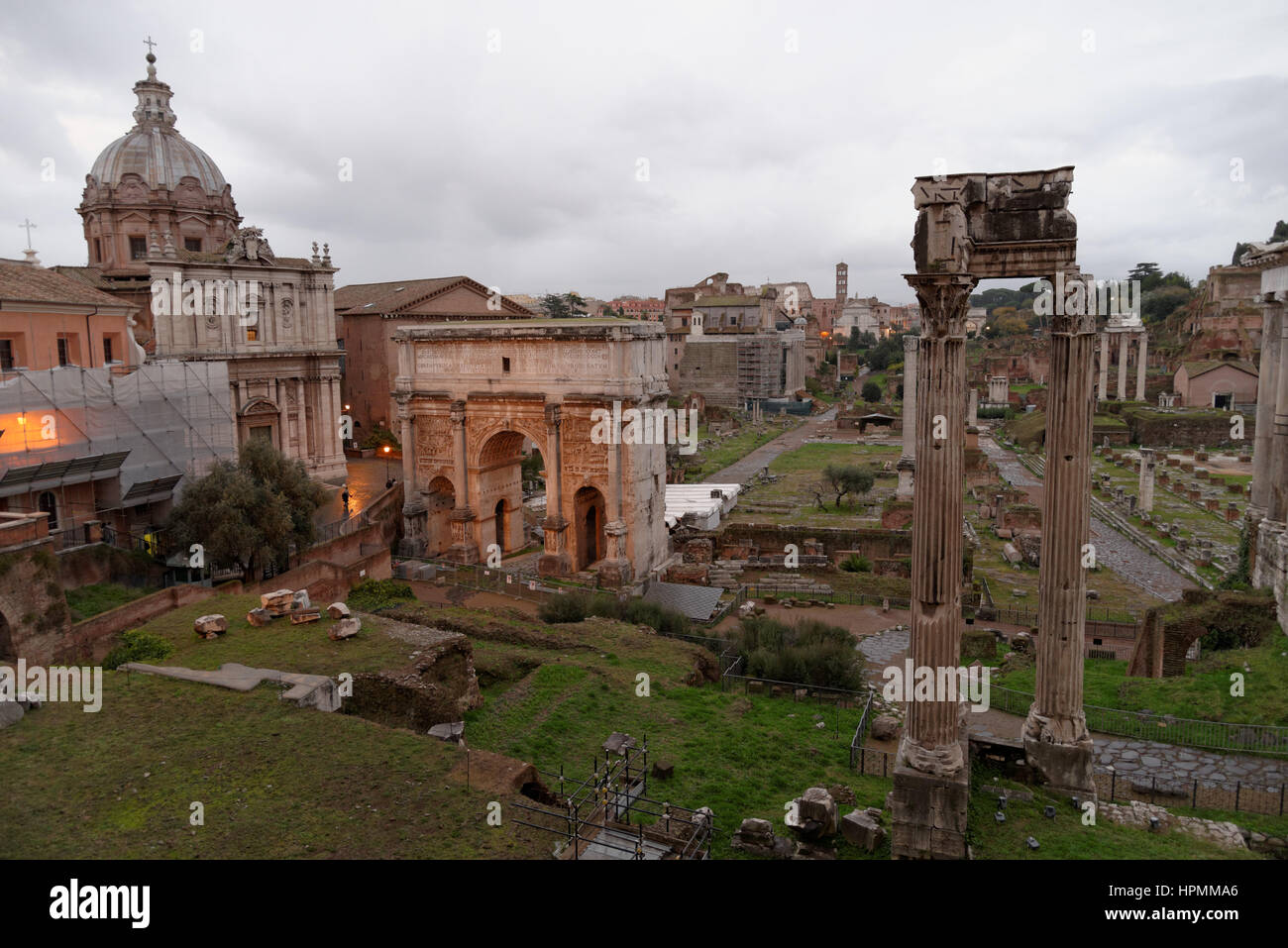 The great beauty of ancient Rome Stock Photo - Alamy