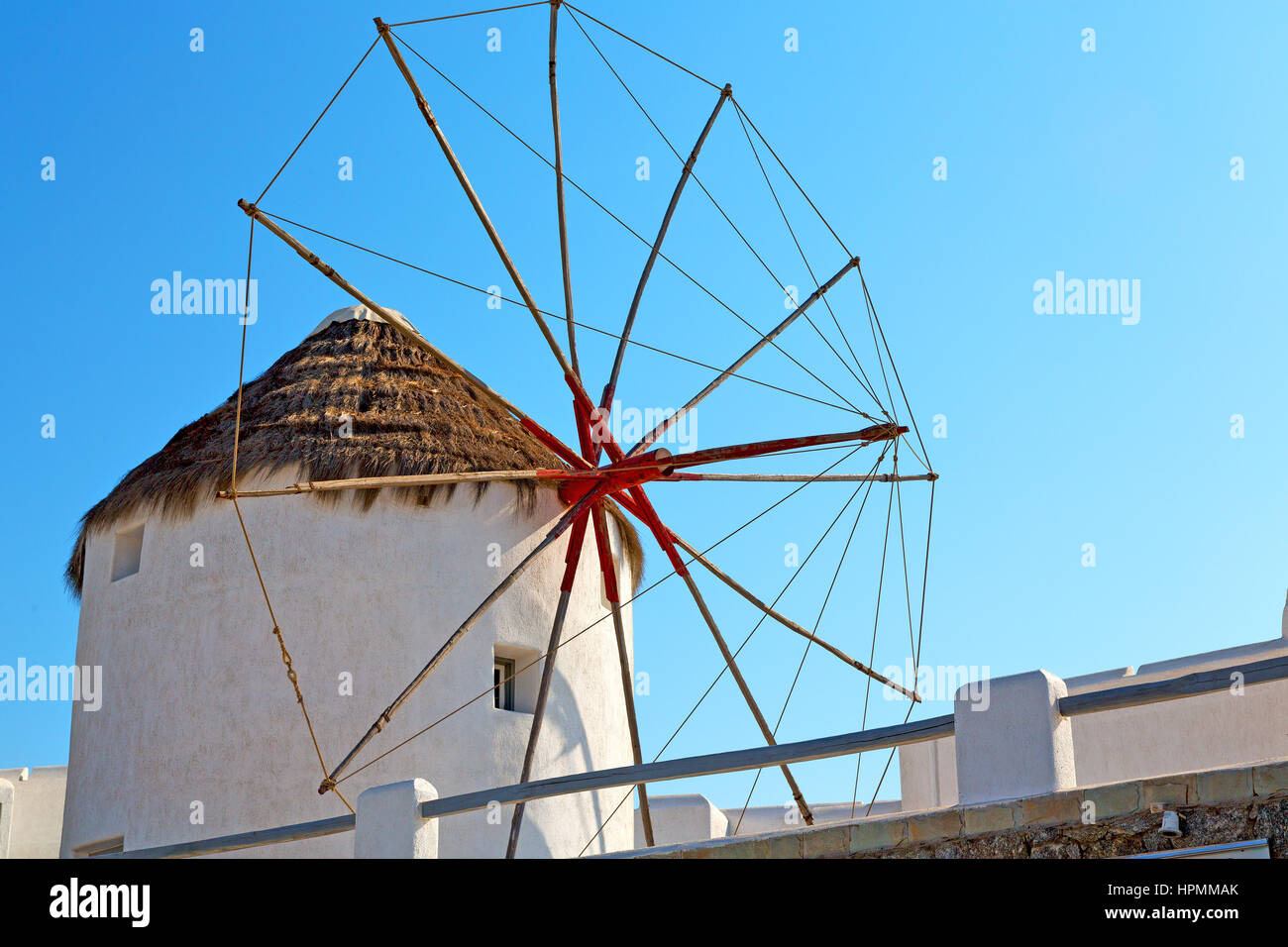 old mill in santorini greece europe and the sky Stock Photo - Alamy