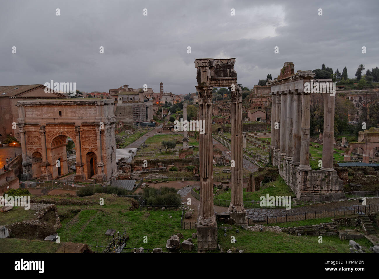 The great beauty of ancient Rome Stock Photo - Alamy