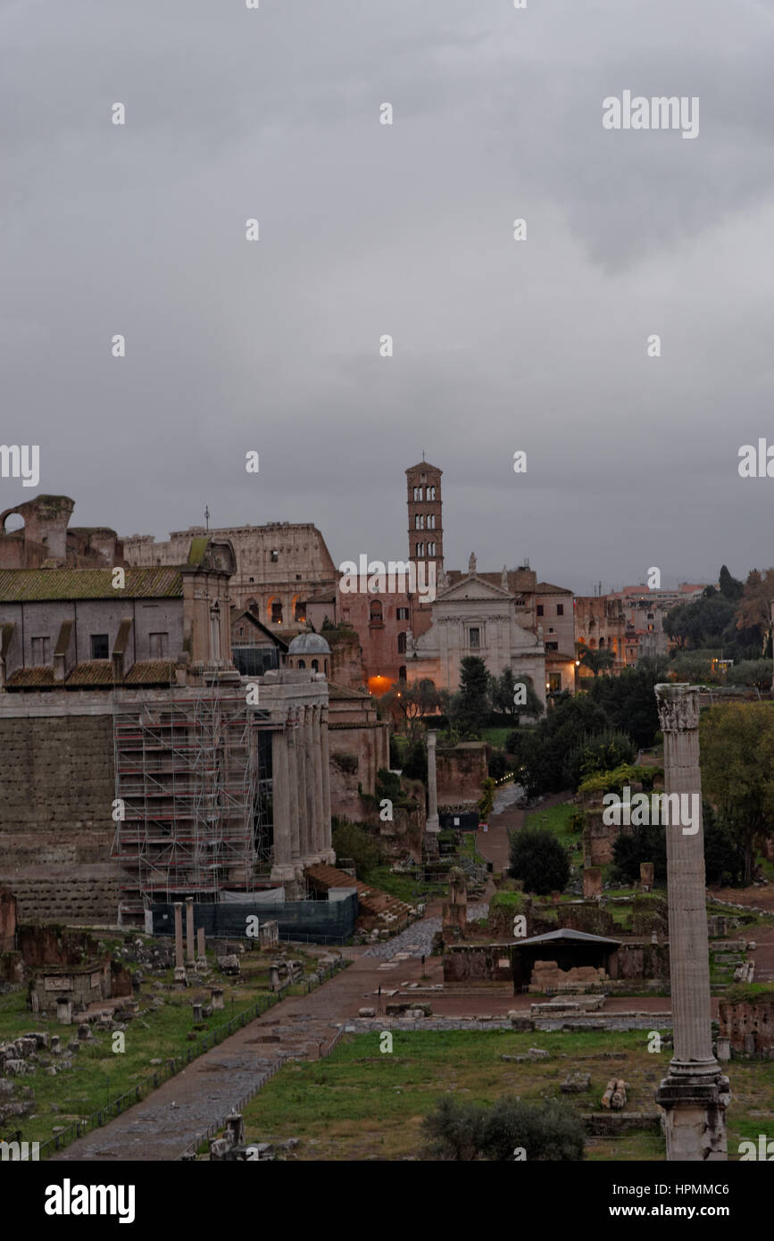 The great beauty of ancient Rome Stock Photo - Alamy
