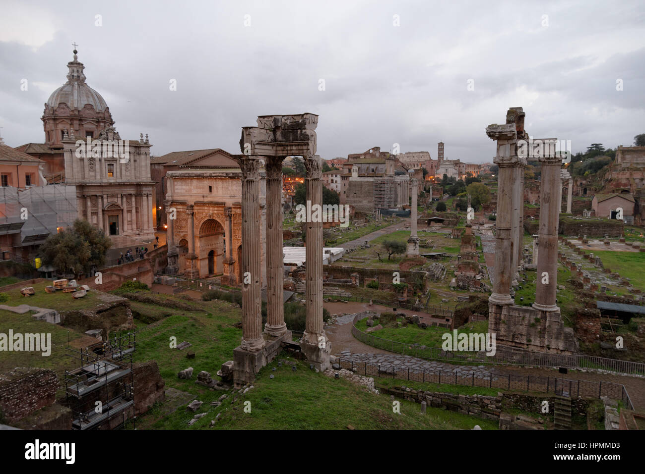 The great beauty of ancient Rome Stock Photo - Alamy